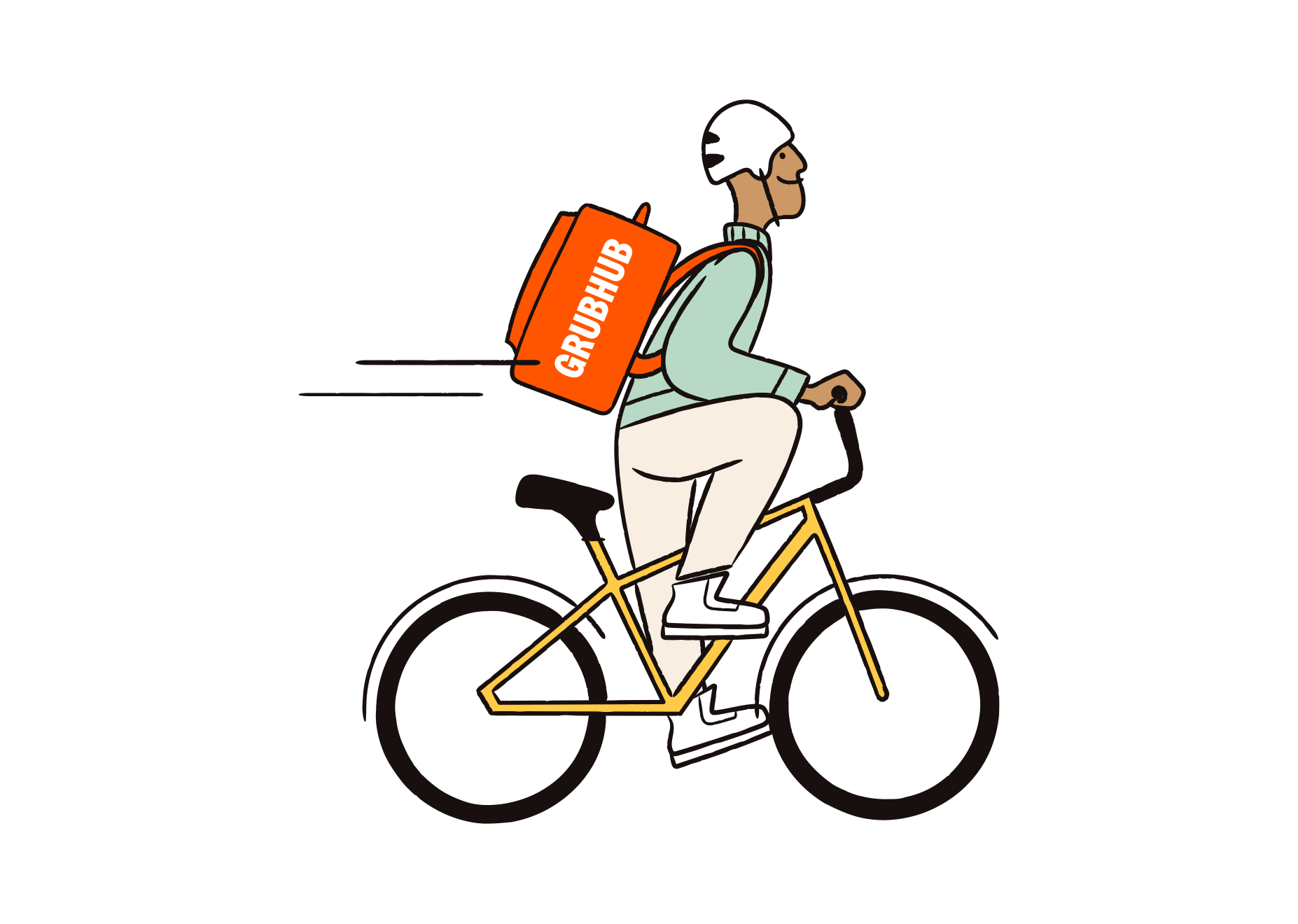 Bike & E-Bike Delivery Jobs | Grubhub for Drivers